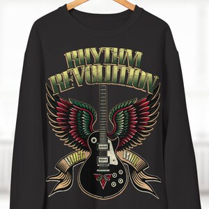 Rhythm Revolution Guitar Revolution Wear Design Shirttee Digital ...