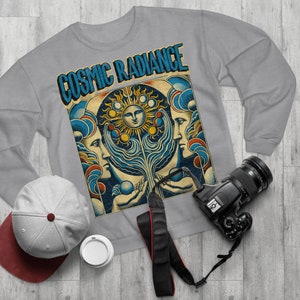 Cosmic Radiance Art Digital Sublimation DTF DTG Print PNG Filet Shirt ...