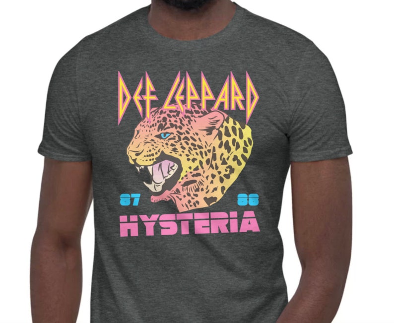 Def Leppard Hysteria 80s Rock Band PNG File (digital Download) - Etsy