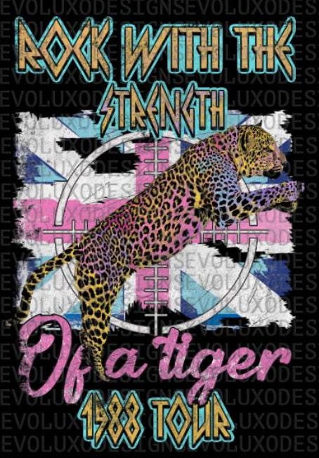 Def Leppard Rock of Ages Digital Sublimation DTF DTG Print PNG File ...