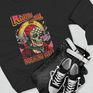 Raising Hell Skull Art - DTF DTG Sublimation PNG (digital Download) - Etsy