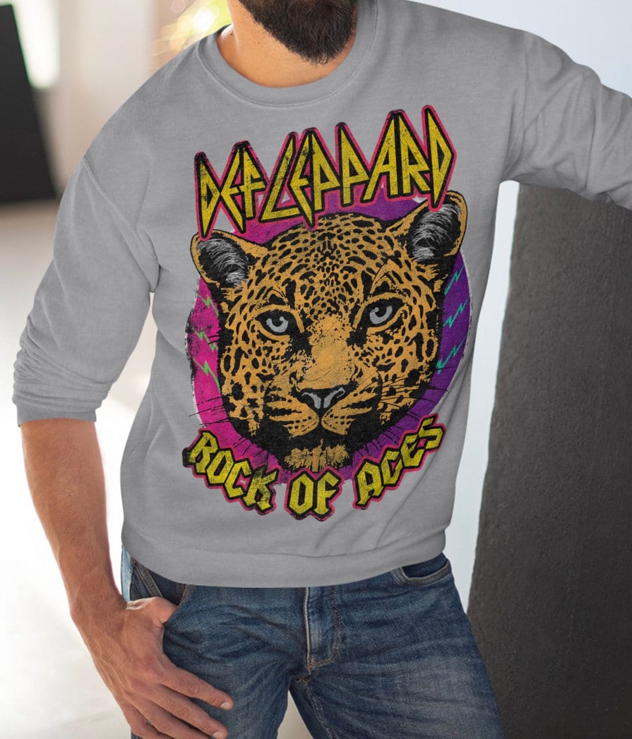 Def Leppard Rock of Ages Digital Sublimation DTF DTG Print Def Leppard Rock of Ages Digital Sublimation DTF DTG Print