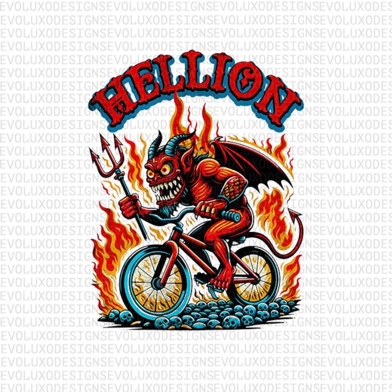 Hellion Biker PNG – Hot Rod Devil Art, Retro Flames & Lowbrow ...