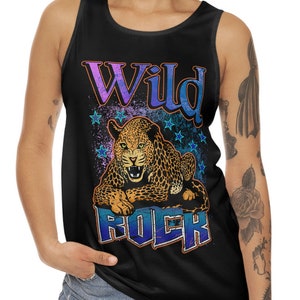 Leopard Rock Digital Sublimation DTF DTG Print PNG File T Shirt Leopard ...