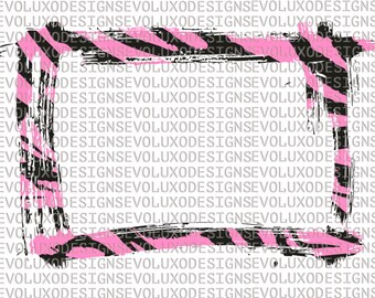Pink Zebra Svg - Etsy