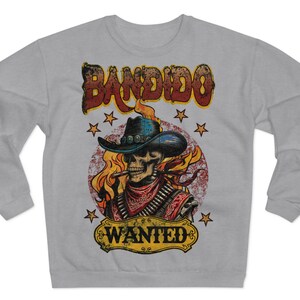 Bandido Wanted Digital Graphic Sublimation DTF DTG Print PNG File Rock ...