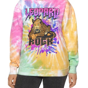Leopard Rock Digital Sublimation DTF DTG Print PNG File T Shirt Leopard ...