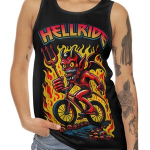 Hellride Tee Art Digital Sublimation DTF DTG Print PNG Filet Shirt Tattoo Apparel Distressed ...
