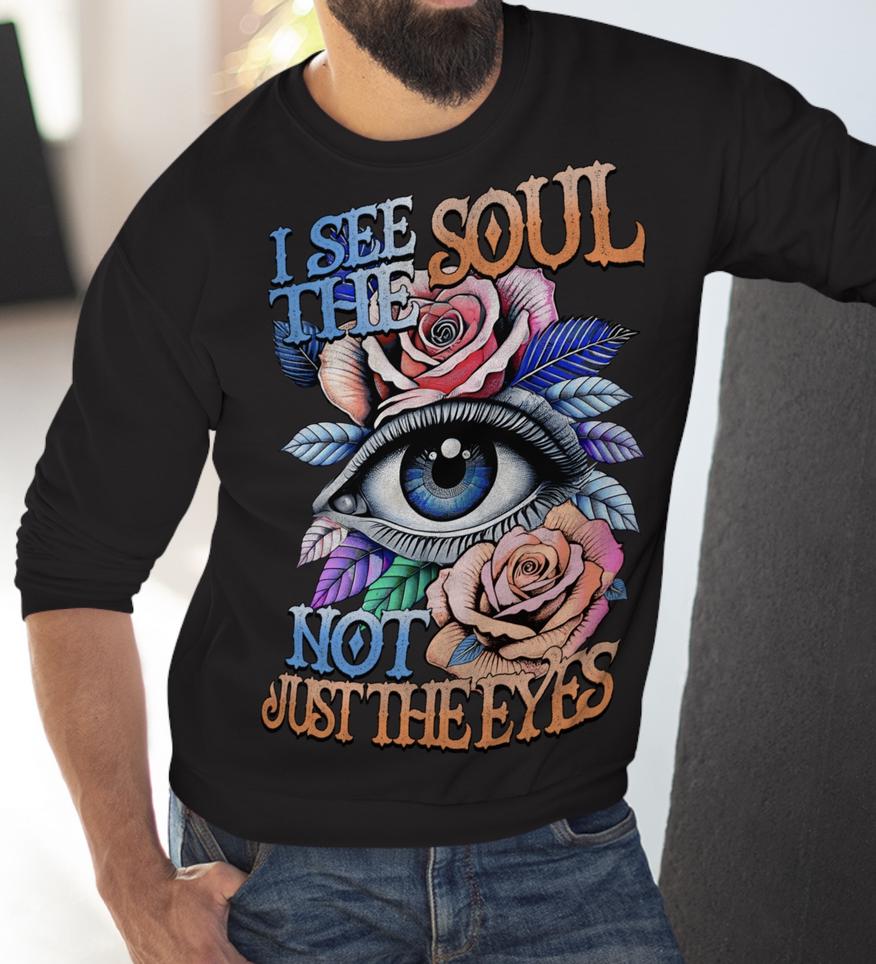 I See the Soul Tattoo Eye Illustration PNG (digital File) - Etsy