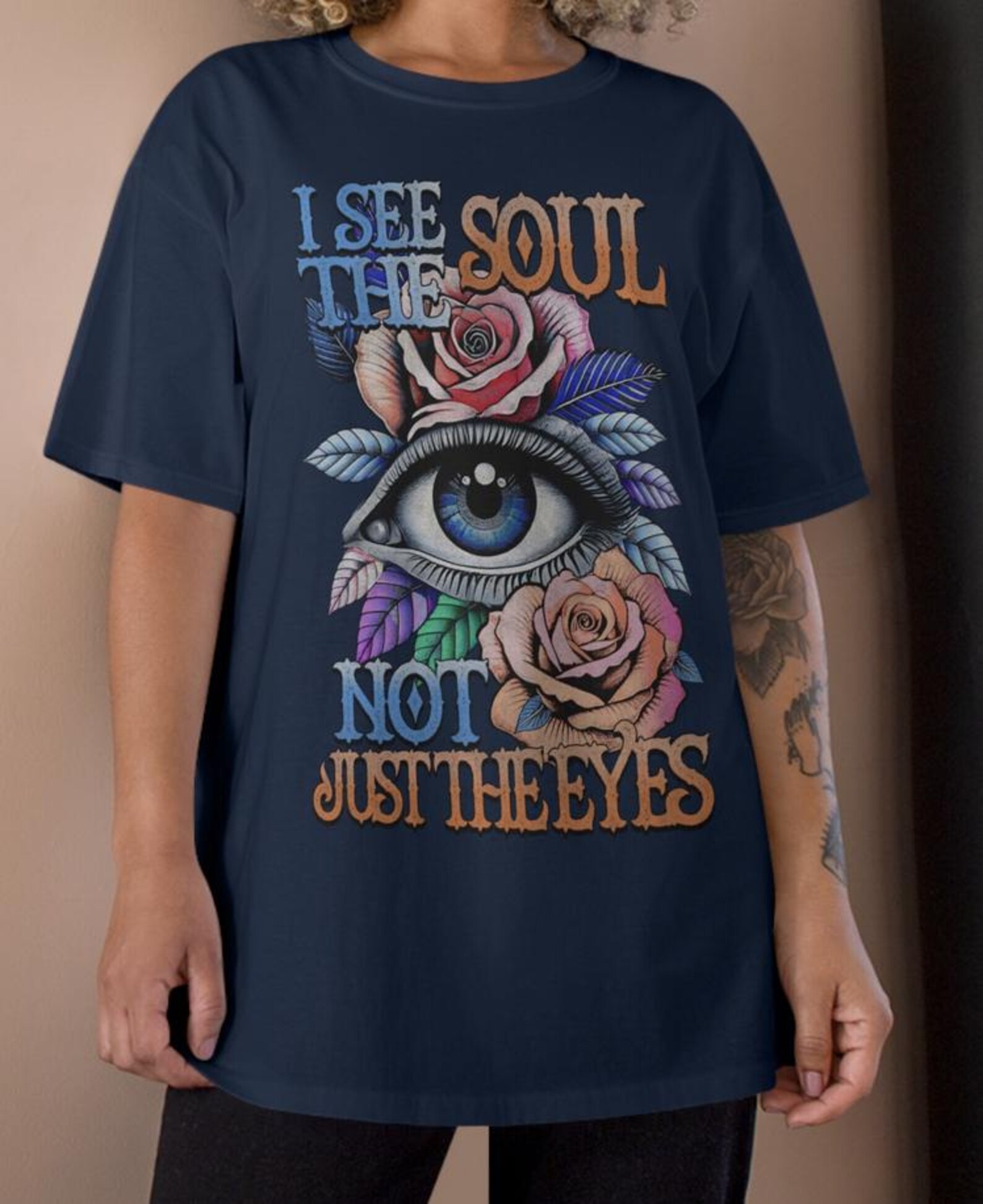 I See the Soul Tattoo Eye Illustration PNG (digital File) - Etsy