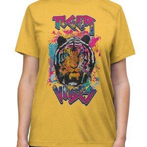 Tiger Bives Splash Color Fun Digital Sublimation DTF DTG Print PNG File ...