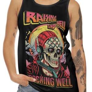 Raising Hell Skull Art - DTF DTG Sublimation PNG (digital Download) - Etsy