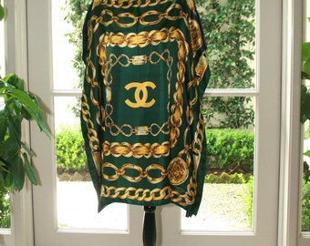 Vintage Designer Reversible Scarf Dress - Etsy