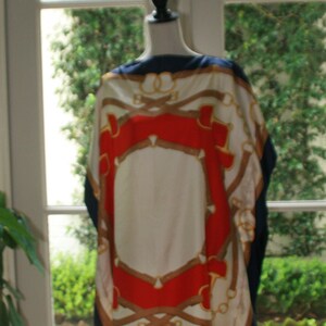 Vintage Designer Reversible Scarf Dress - Etsy