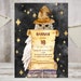 Wizard Invitation, Magic School Birthday, Modern Wizard Party ...