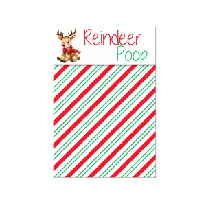 DIGITAL Christmas Elf Poop Snowman Poop Reindeer Poop Printable Folding ...