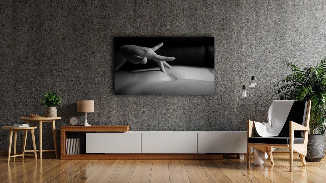 Sexy Wall Art Female Erotic Print On Canvas Sexy Art Erotic Wall Decor Erotic Poster