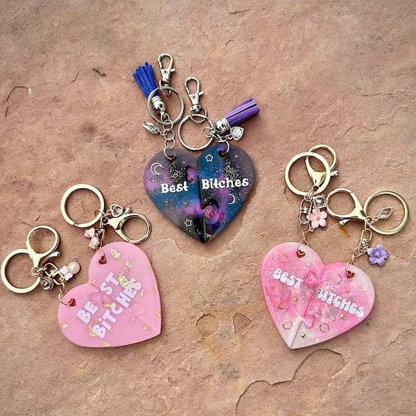 Best Friend Keychain - Etsy
