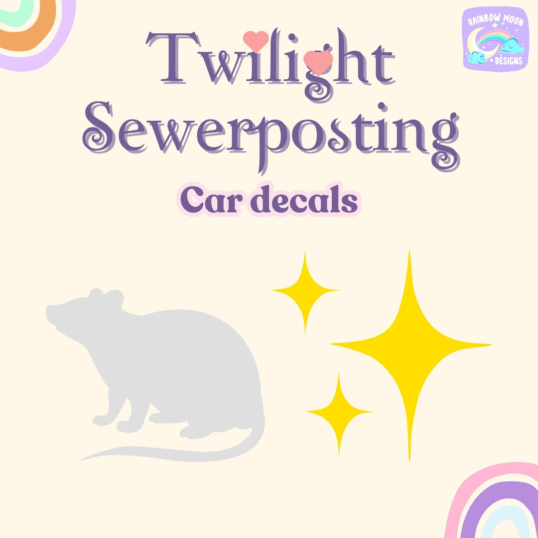 Vampire Group Rattie Car Decals - Etsy