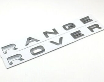 Range Rover Letters - Etsy UK