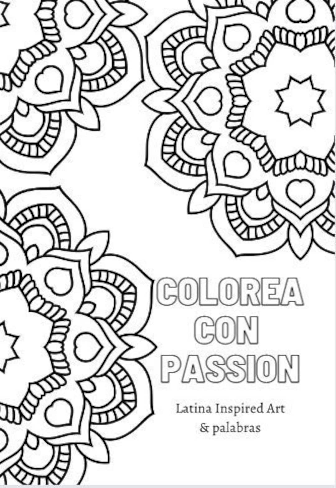 Spanish Art Coloring Pages