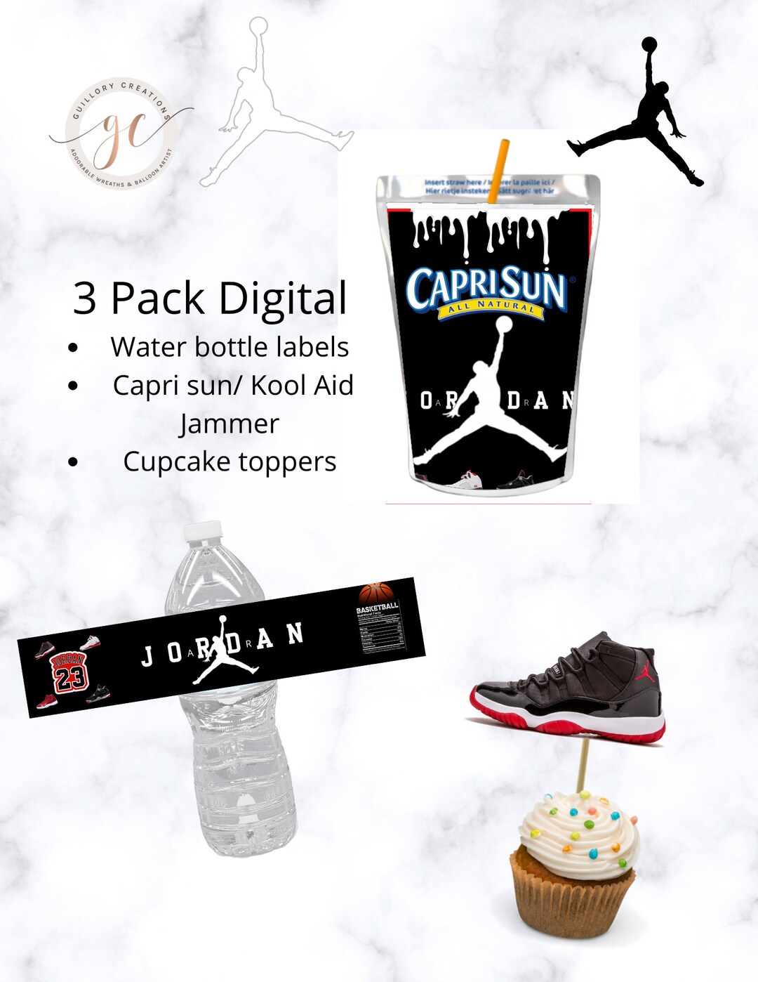 Jordan Birthday Party Favors - Etsy