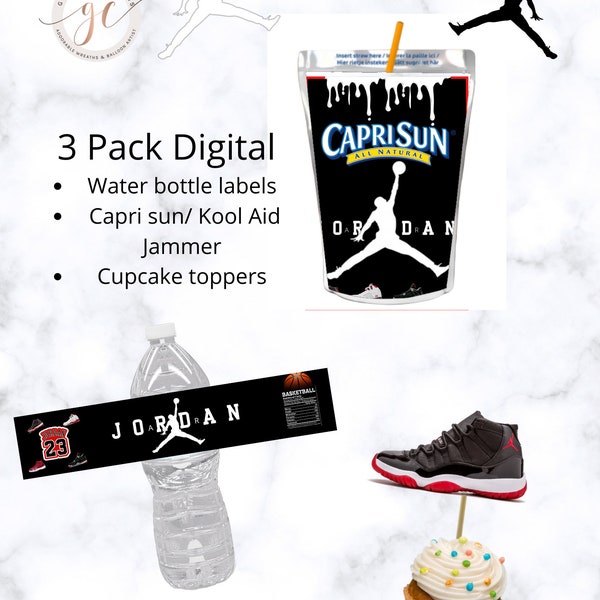 Jordan Party Favors - Etsy