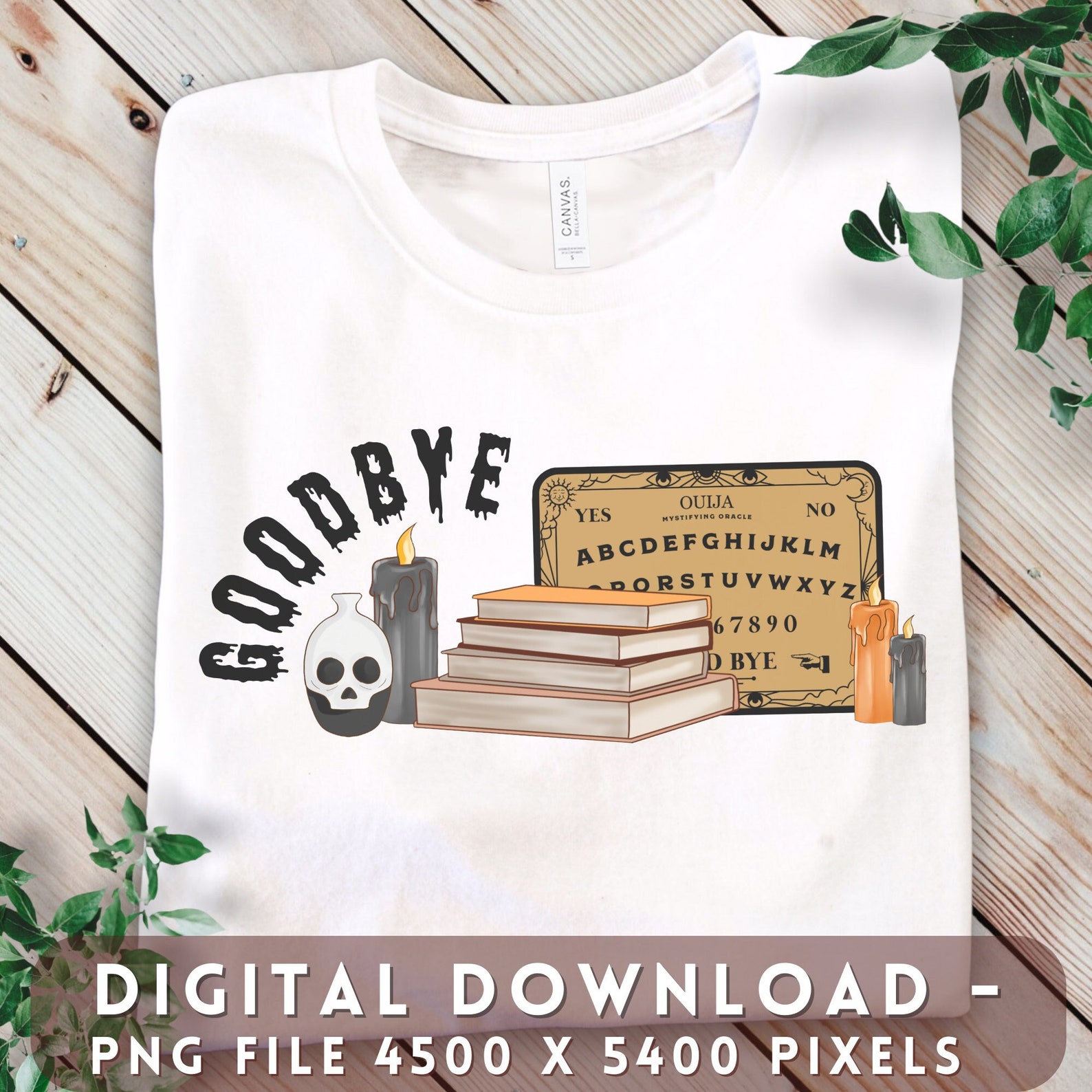 Ouija Board PNG File Spooky Season Print File Halloween Shirt Png ...