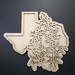 All States Available Texas Bluebonnets Wall/desk Art Laser Cut-out - Etsy