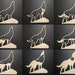 Wolf Laser Cut 3D Desk/wall Art - Etsy