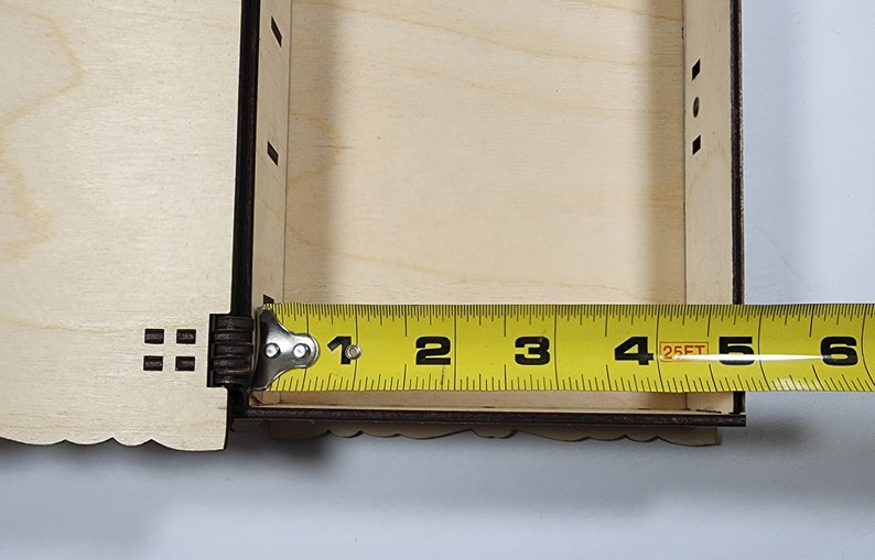 Laser Engraved Book Box With Magnetic Clasp - Etsy