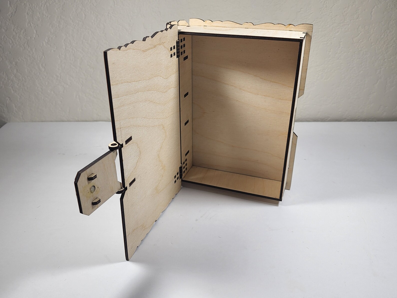 Laser Engraved Book Box With Magnetic Clasp - Etsy