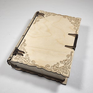 Laser Engraved Book Box With Magnetic Clasp - Etsy