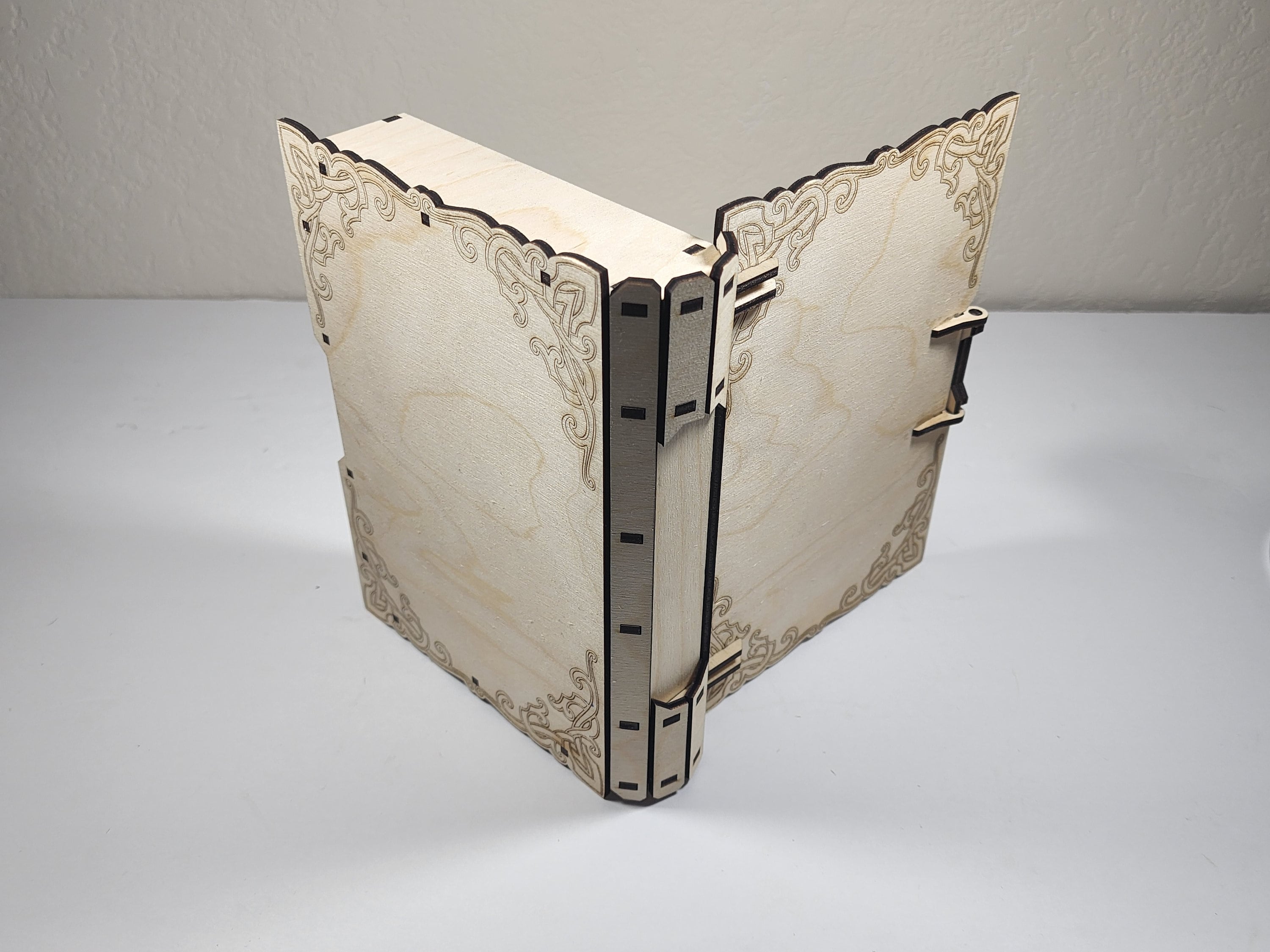 Laser Engraved Book Box With Magnetic Clasp - Etsy