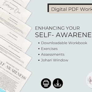 Self-awareness Mastery Emotional Intelligence Workbook Coaching ...
