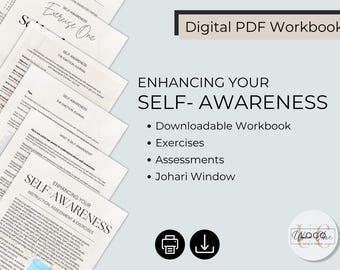 Self-awareness Mastery Emotional Intelligence Workbook Coaching ...