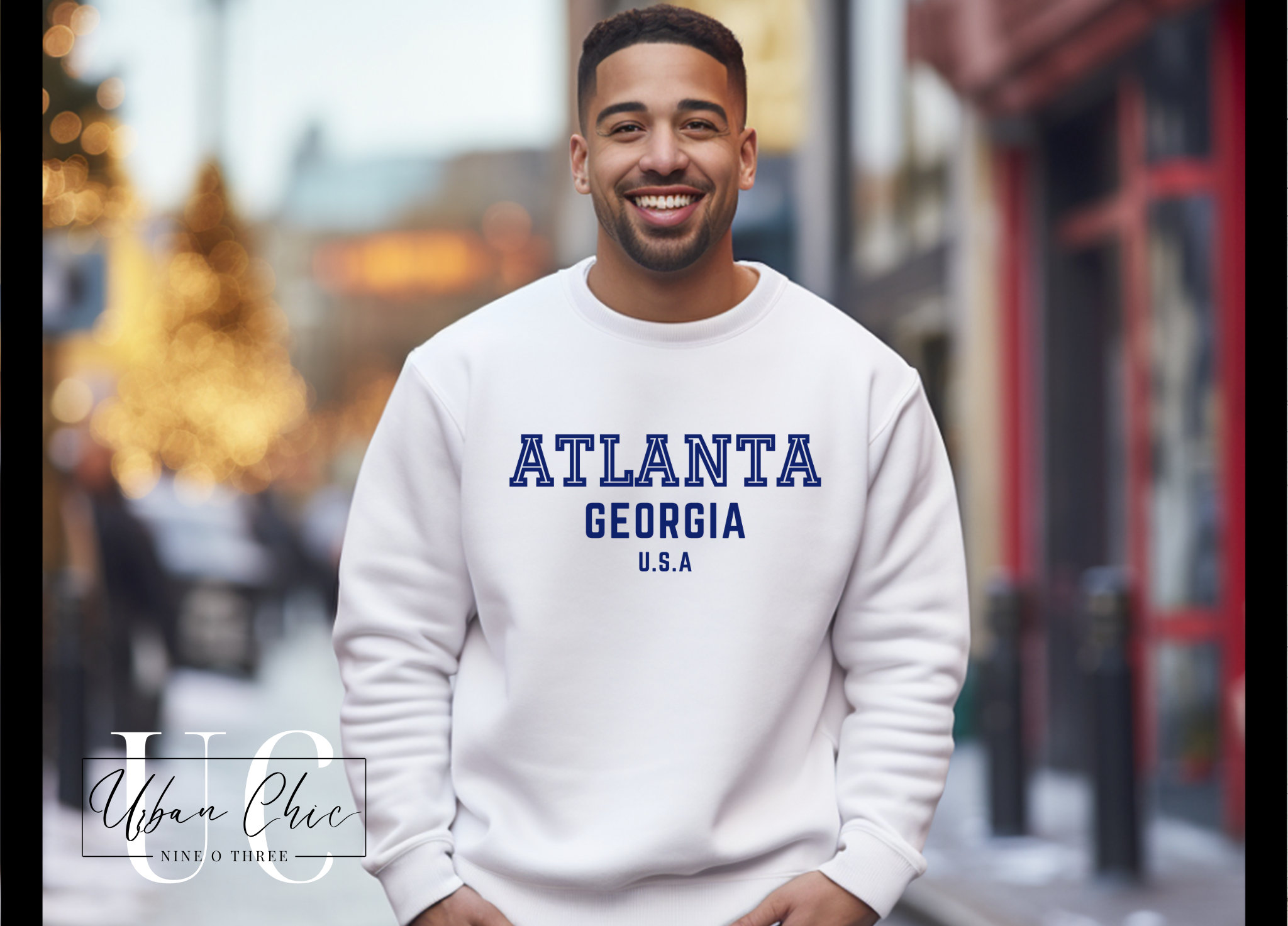 ATLANTA Sweatshirt - Atlanta Georgia U.S.A Sweatshirt Gift - ATL ...