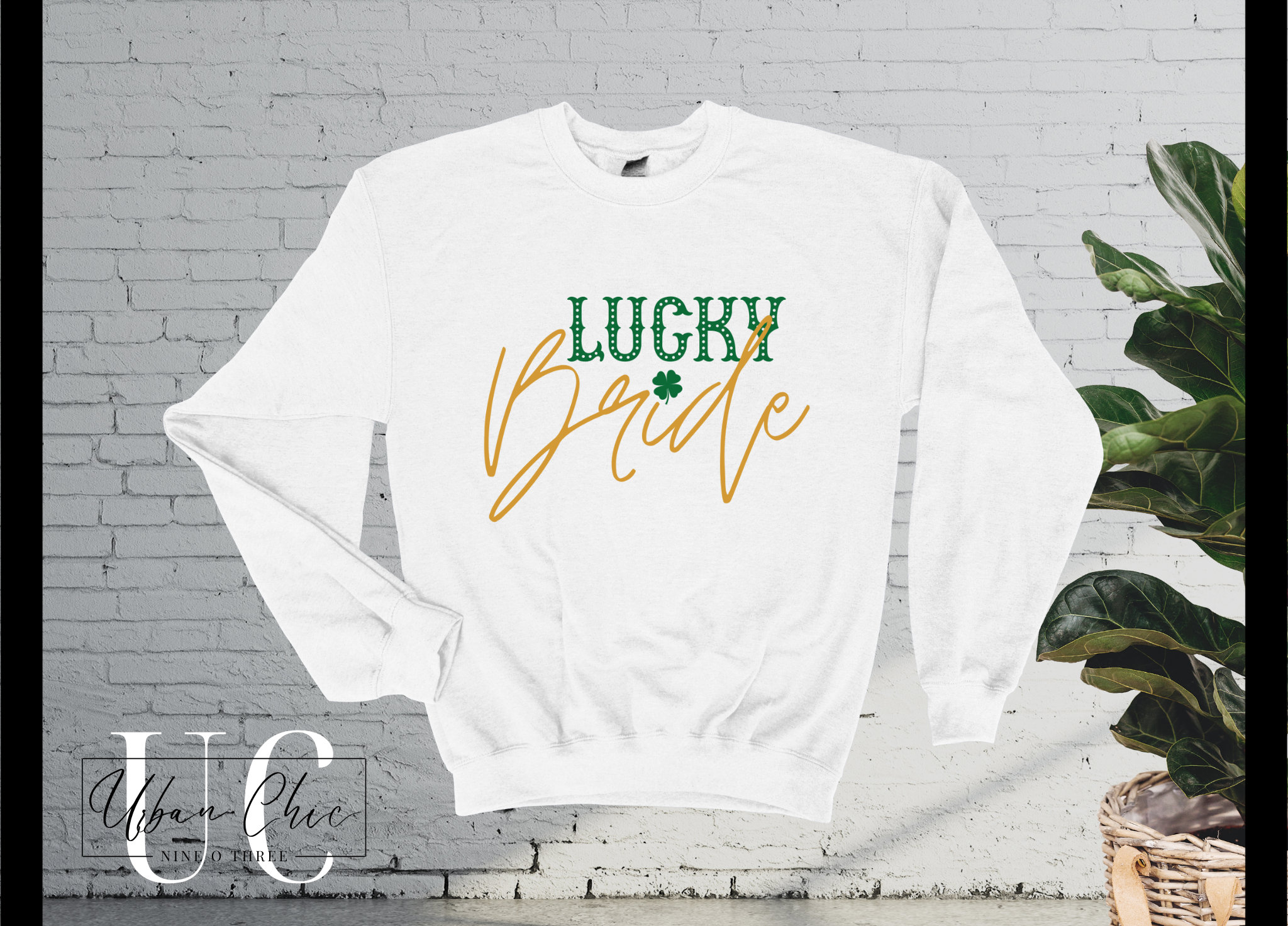 Lucky Bride March Bride St Patricks Day Bride March 17 Wedding Green ...