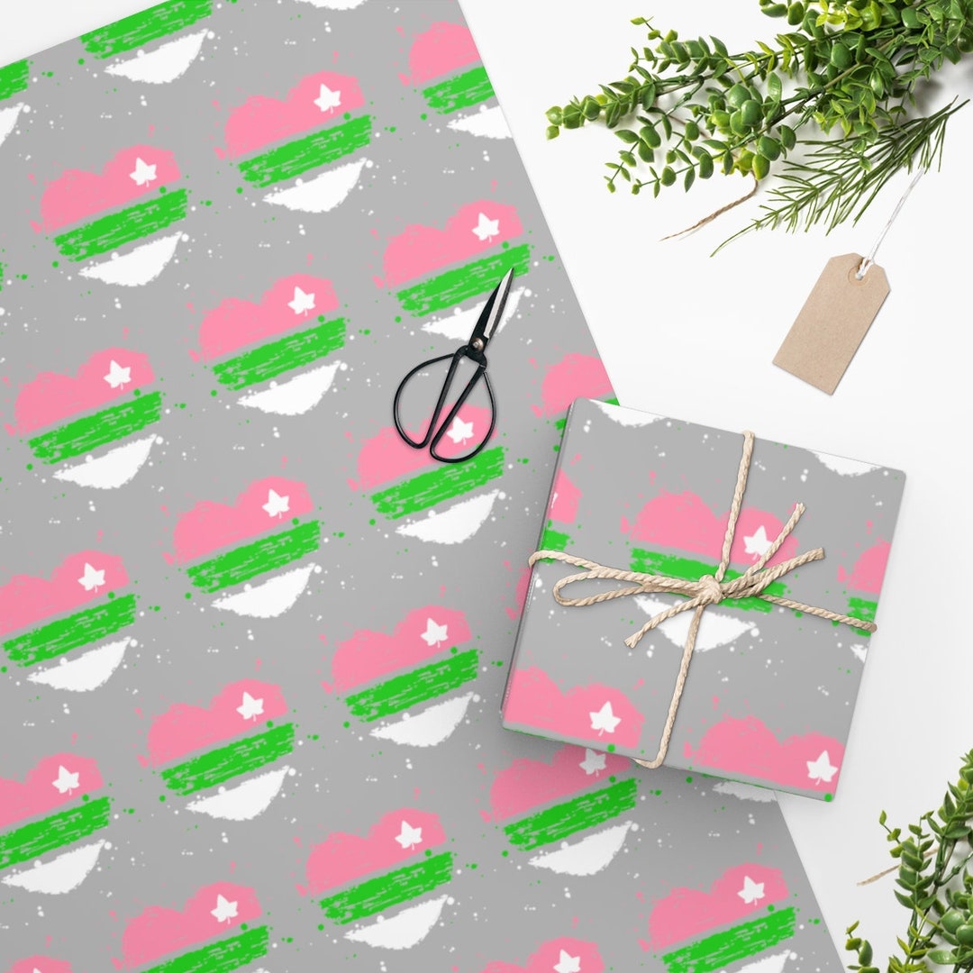 AKA Wrapping Paper Freshman Love Shadow - Etsy