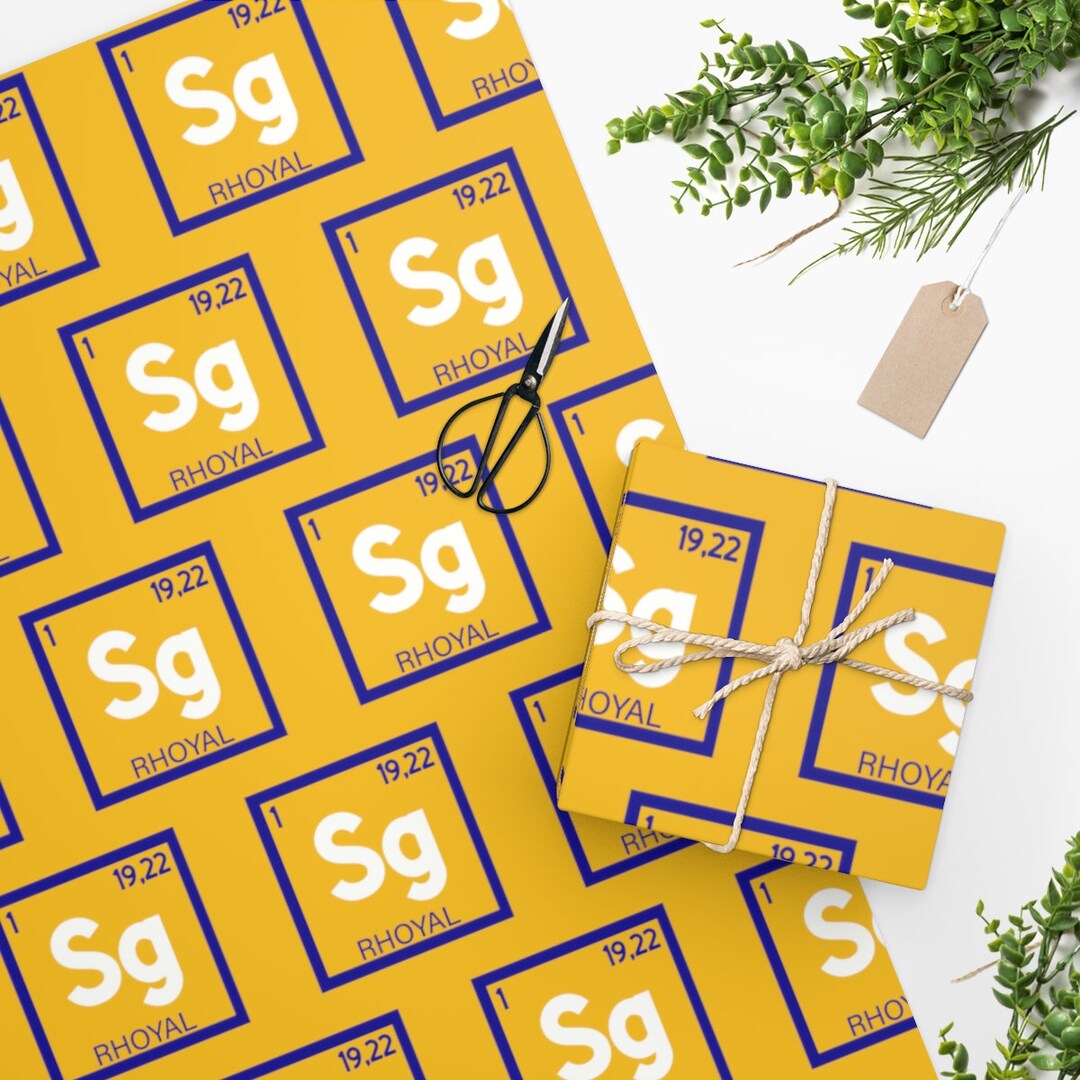 Sgrho Wrapping Paper Rhoyal Element - Etsy