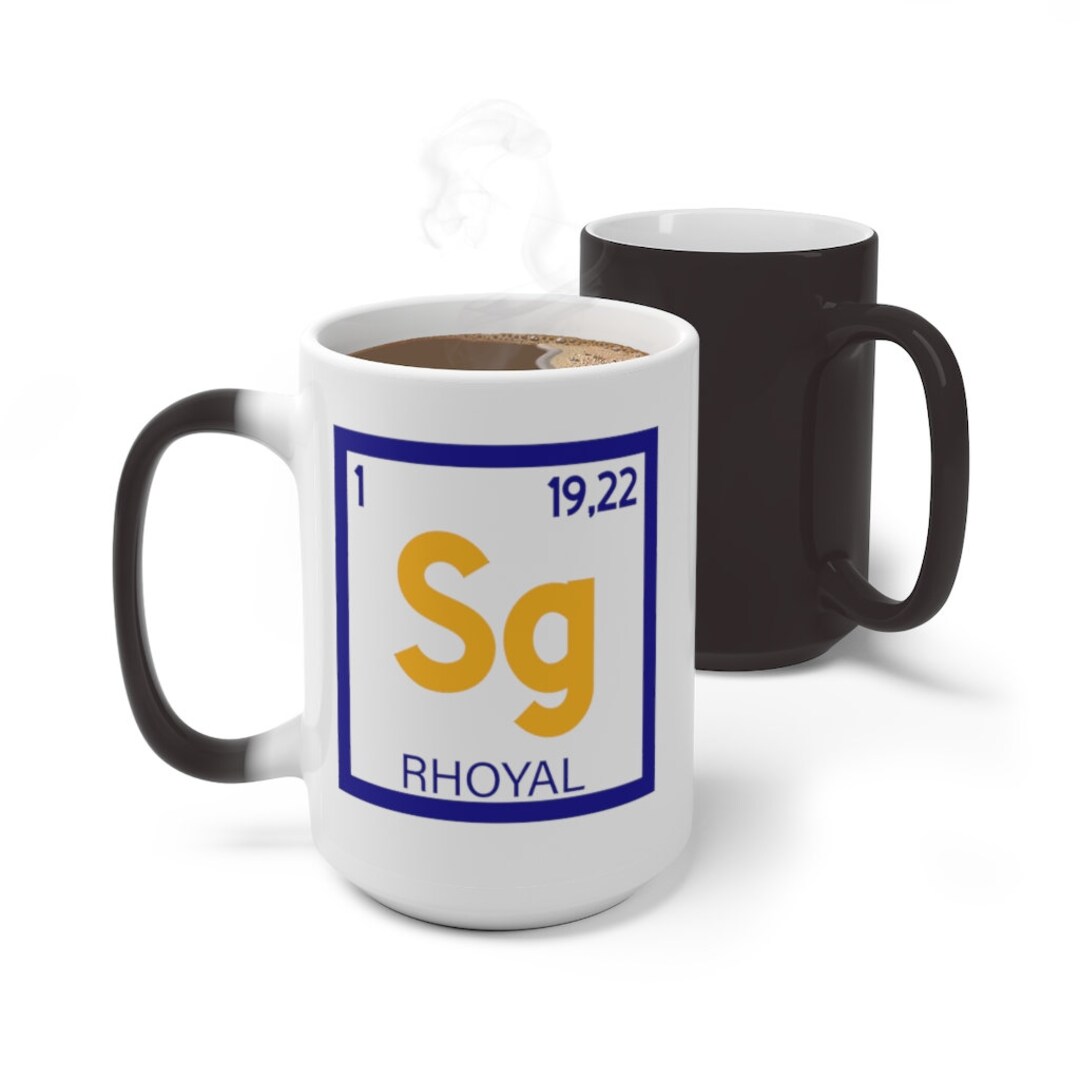 Sgrho SG Element Rhoyal Color Changing Mug - Etsy