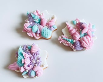 Mermaid Biscuits - Etsy