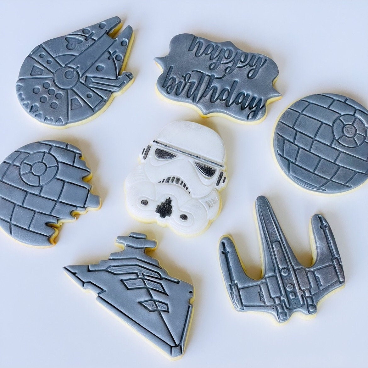 Star Wars Cosmos Birthday Cookies Geburtstag Kekse Gift Candy - Etsy