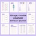 Self Care Journal Printable, Wellness Journal, Self Love Journal, Self ...
