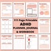 ADHD Planner Printable, ADHD Workbook and Journal, CBT Anxiety ...