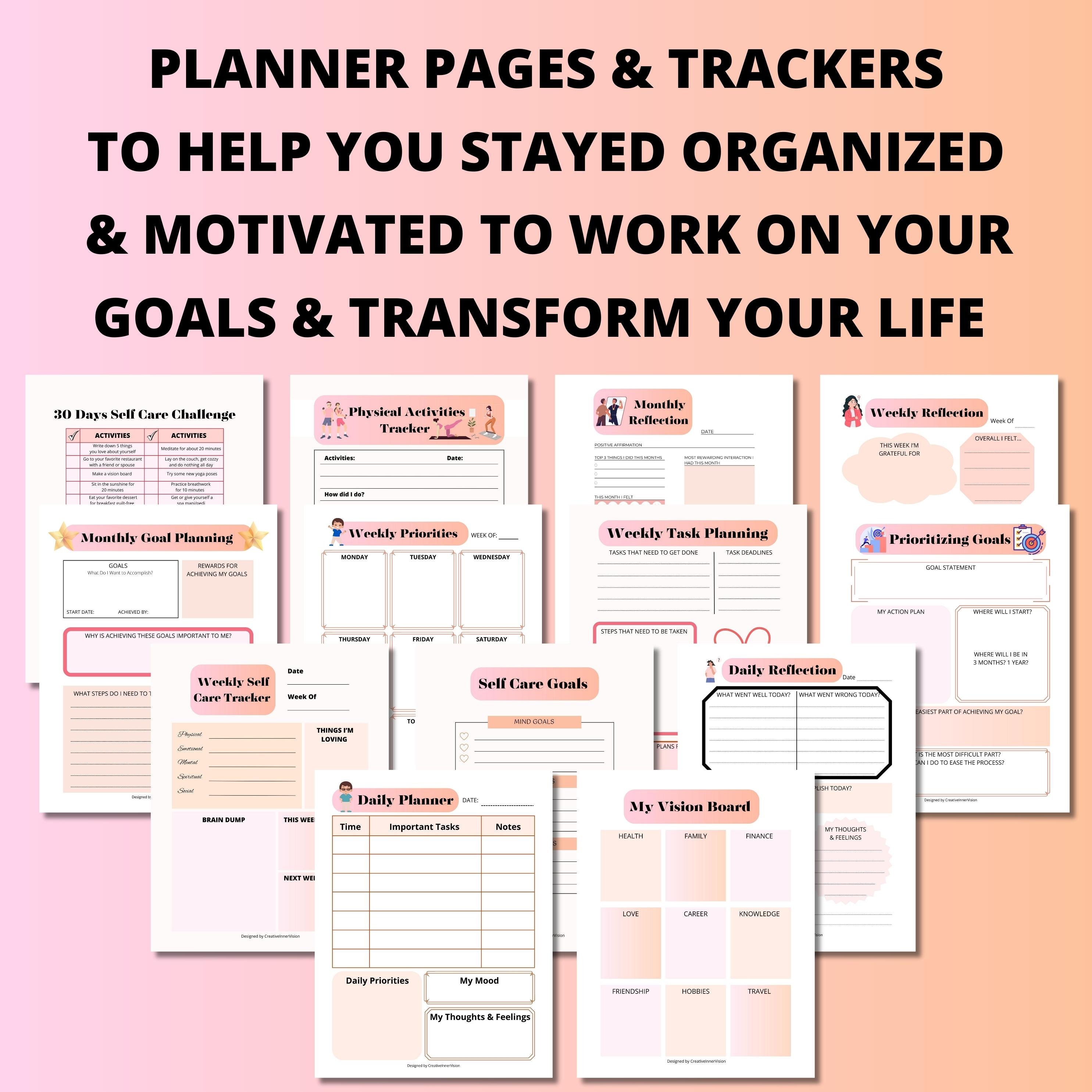 Growth Mindset Bundle Worksheets, Growth Mindset Workbook & Journal ...