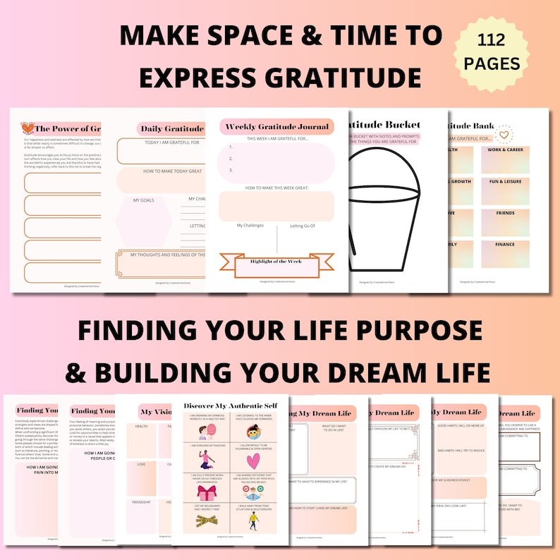 Growth Mindset Bundle Worksheets, Growth Mindset Workbook & Journal ...