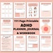 ADHD Planner Printable, ADHD Workbook and Journal, CBT Anxiety ...