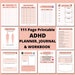 ADHD Planner Printable, ADHD Workbook and Journal, CBT Anxiety ...
