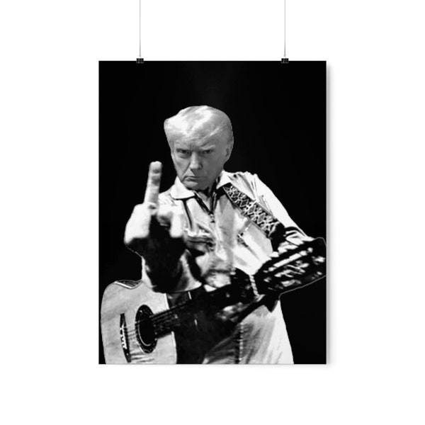 Trump Middle Finger - Etsy